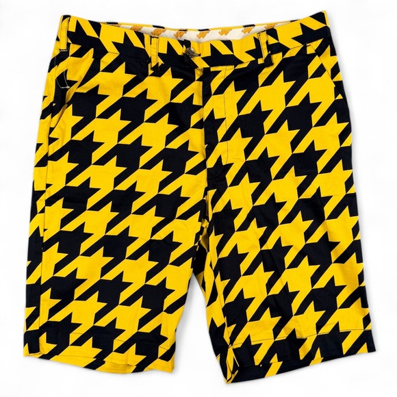 Loudmouth | Shorts | Loudmouth Golf Shorts Men 36 Yellow Black ...